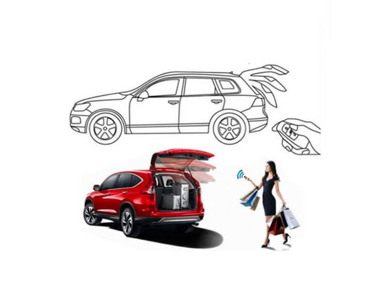 Electronic tail gate